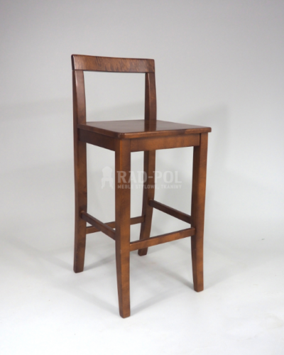 Hoker drewniany do kuchni, klasyczne, stołek barowy - Rad-Pol